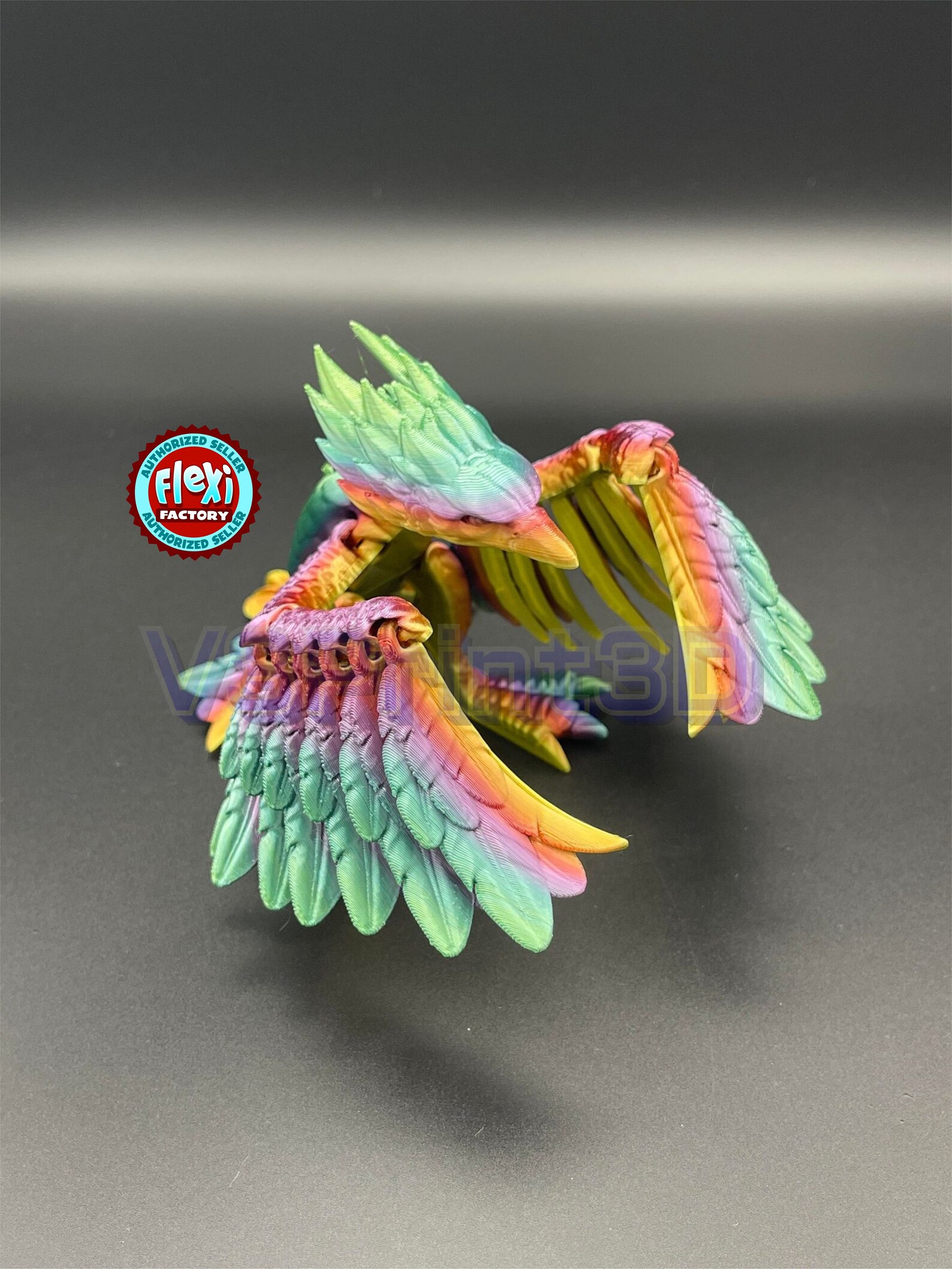 Articulated Phoenix, Flexible Phoenix Toy, Flexi Factory Authorized ...