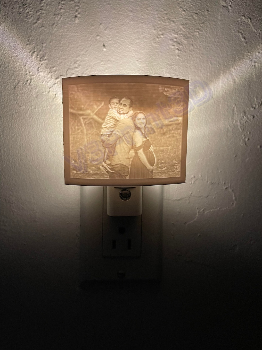 Night Light Custom and Personalized Add Your Own Picture, Nursery Light, Kids Bedroom Light - Etsy