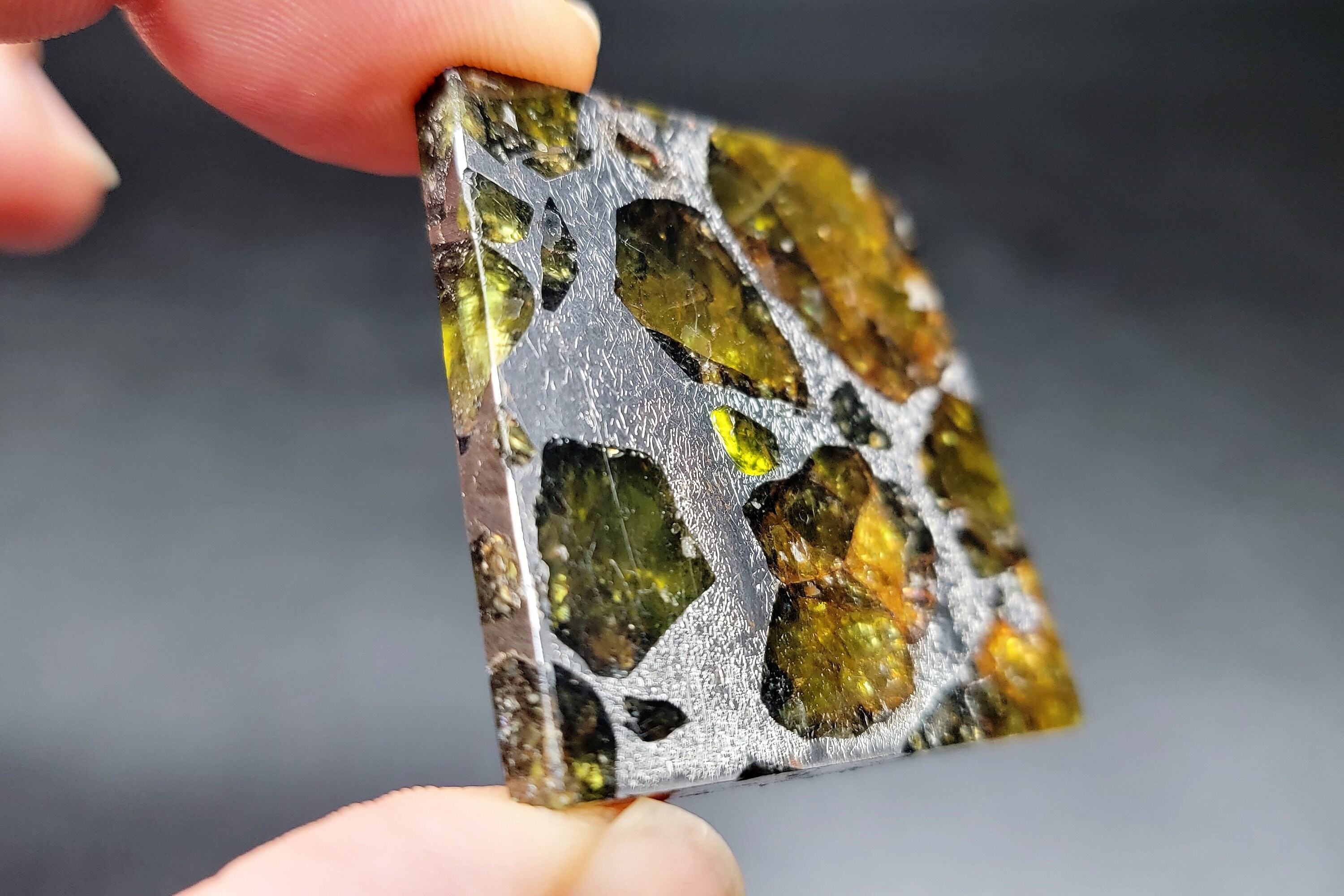 Imilac 38.17g Meteorite ULTRA THICK SEXY Square Cut Slice - Etsy