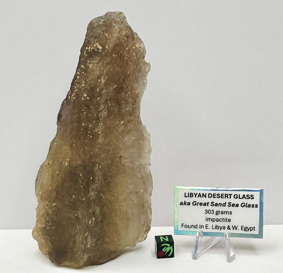 LIBYAN DESERT GLASS 303g Impactite (great Sand Sea Glass) - Etsy