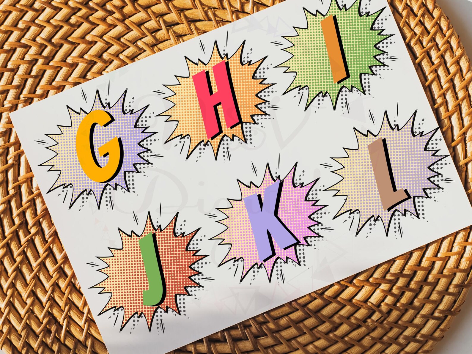 Set of 36 Retro Comic Book Letter Png, Comics Magazine Alphabet Kit Png ...