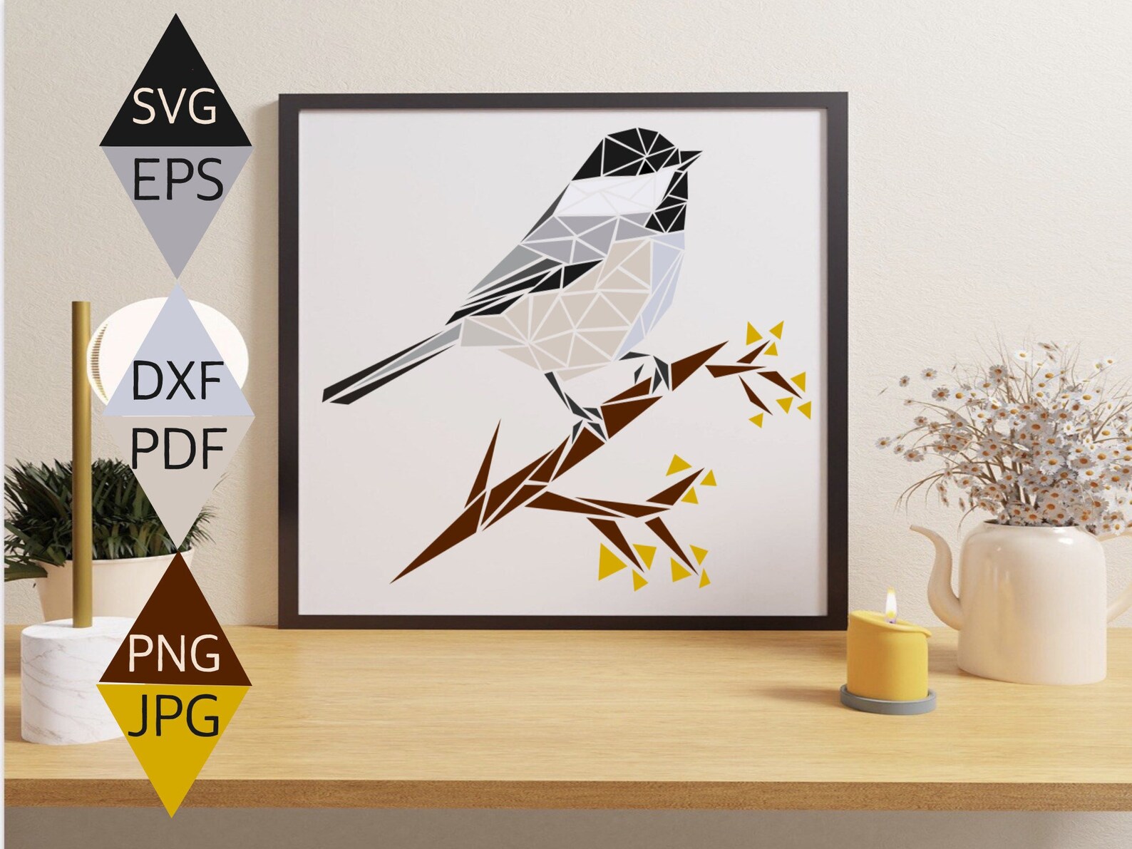 Bird SVG Black Capped Chickadee SVG Chickadee Bird SVG - Etsy