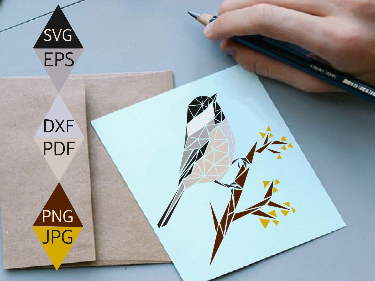Bird SVG Black Capped Chickadee SVG Chickadee Bird SVG | Etsy