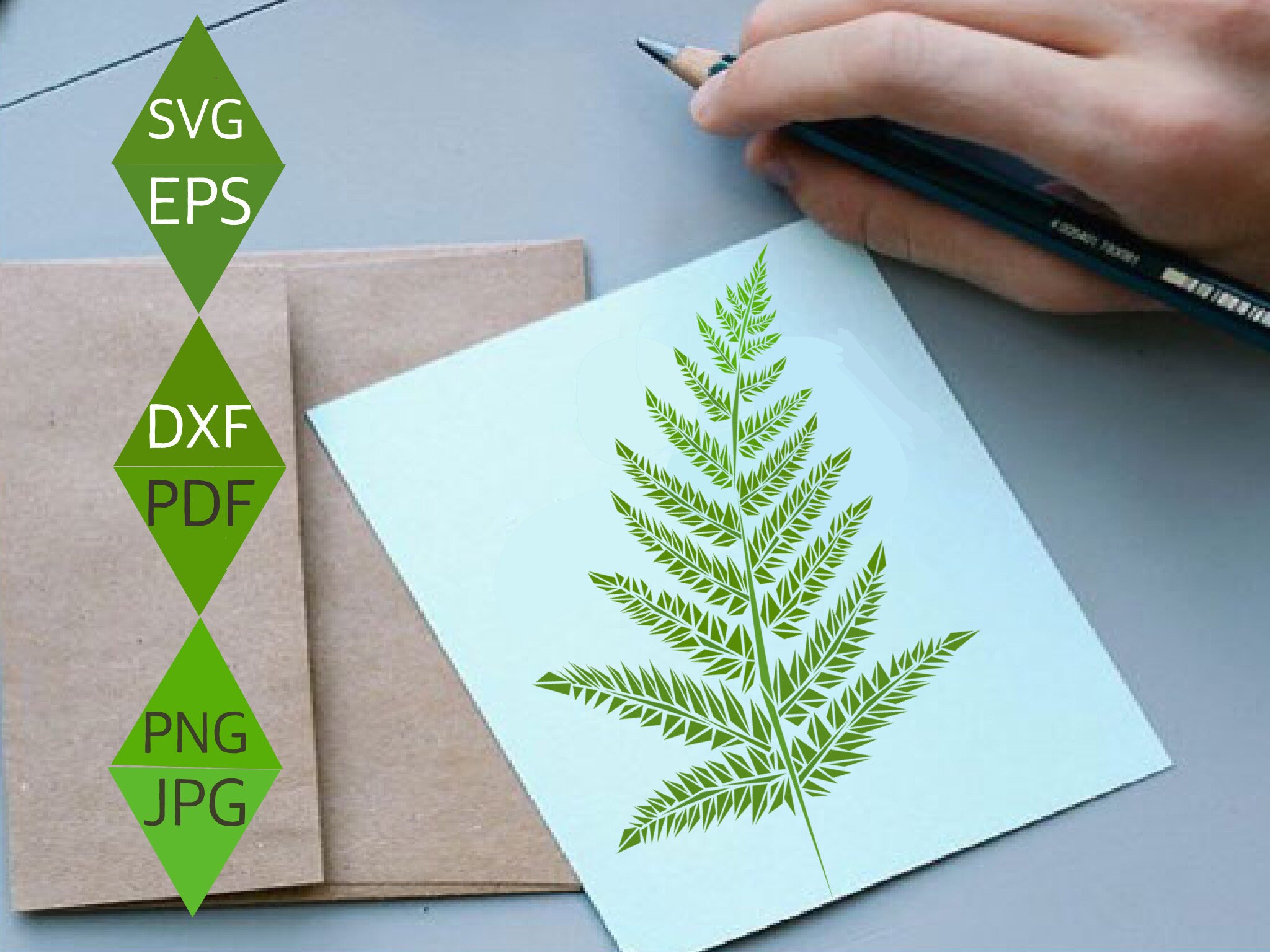 Fern Svg Green Fern Svg Fern Leaf Svg Tropical Flower Svg - Etsy Canada