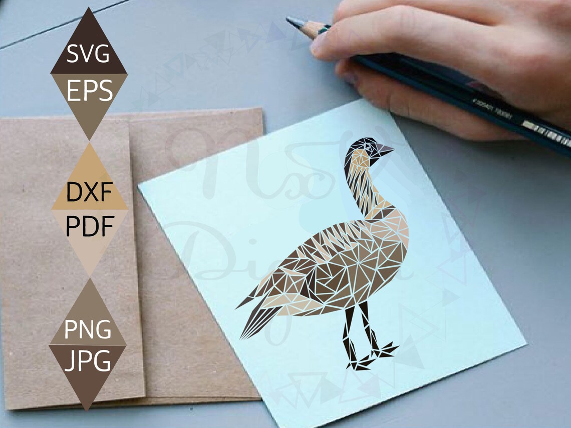 Hawaiian Nene Bird Svg, Goose Svg, Hawaiian State Bird Svg, Hawaii Nene ...