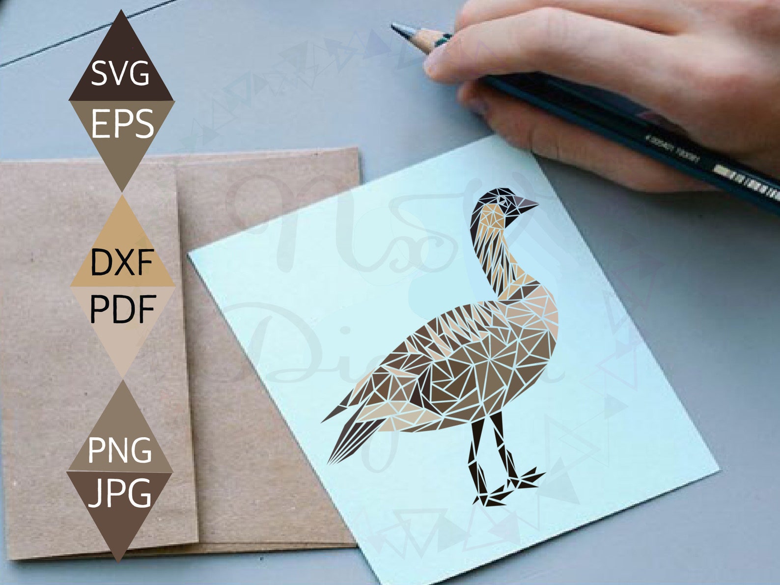 Hawaiian Nene Bird Svg, Goose Svg, Hawaiian State Bird Svg, Hawaii Nene ...
