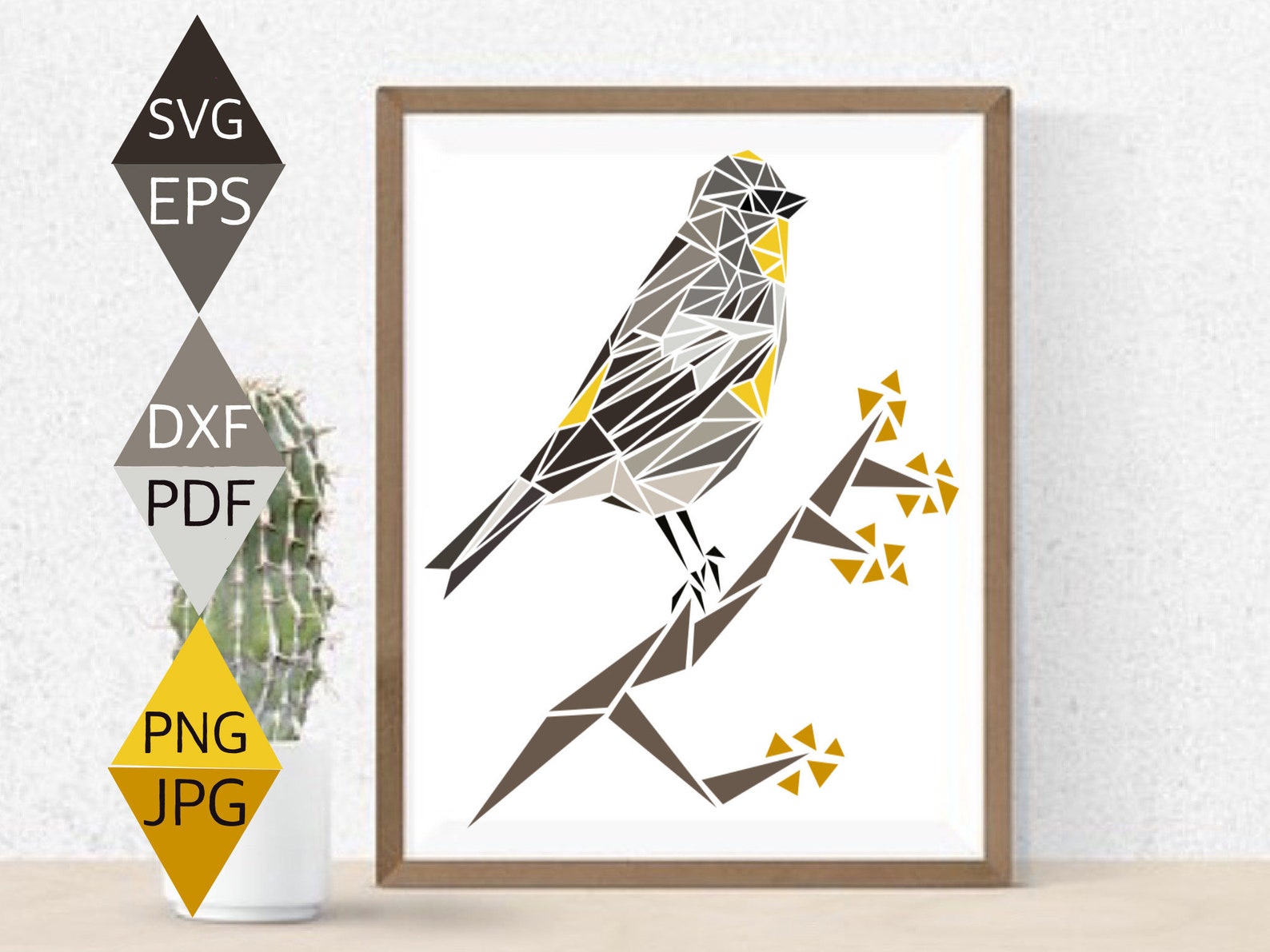 Bird SVG Yellow Rumped Warbler SVG Warblers SVG Rump Bird - Etsy