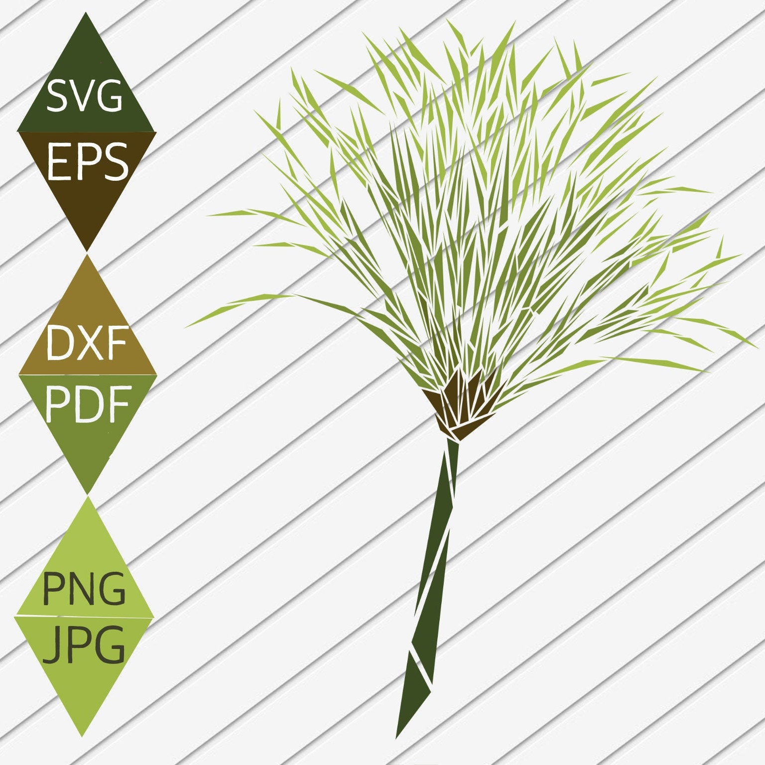 Papyrus Svg Green Papyrus Svg Papyrus Plant Svg Tropical - Etsy Australia
