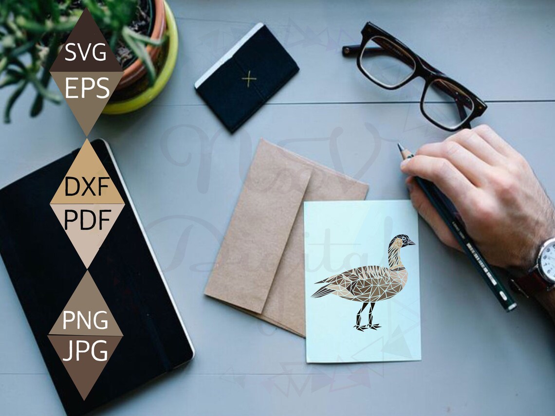 Hawaiian Nene Bird Svg, Goose Svg, Hawaiian State Bird Svg, Hawaii Nene ...