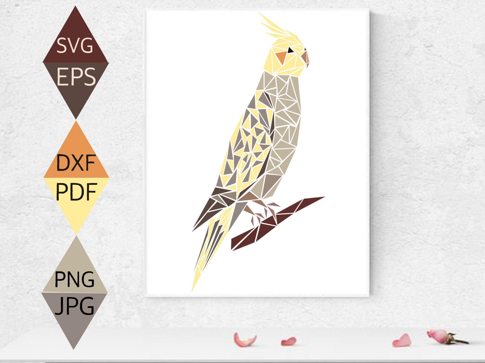Bird SVG, Pearl Cockatiel SVG, Cockatiel Bird SVG, Pet Bird Svg,bird ...