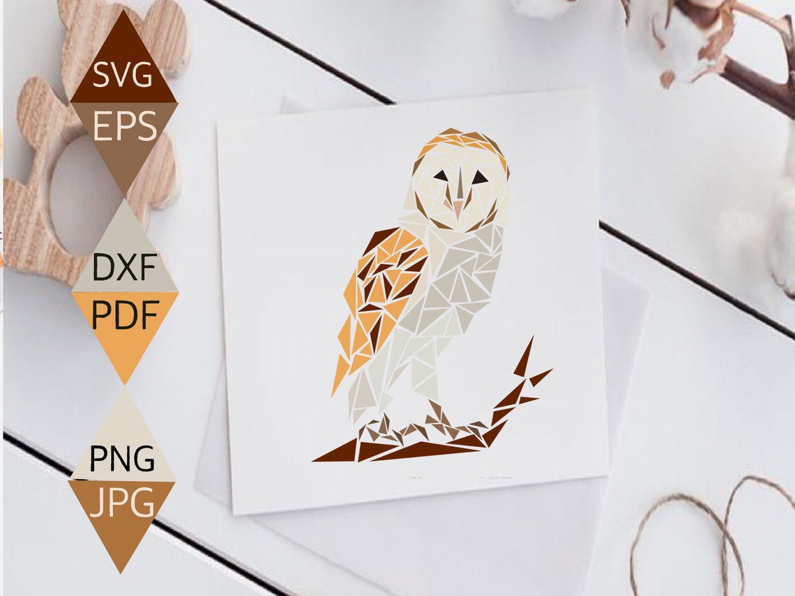 Bird SVG Owl SVG Brown Bird SVG Barn Owl Svg Bird Print | Etsy Canada