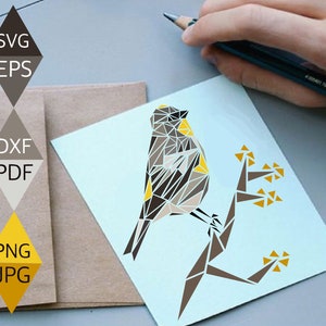 Bird SVG, Yellow Rumped Warbler SVG, Warblers SVG, Rump Bird Print Svg ...