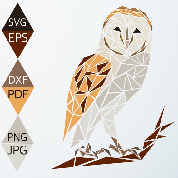 Vogel SVG Uil SVG bruine Vogel SVG Kerkuil Svg Vogel print - Etsy Nederland