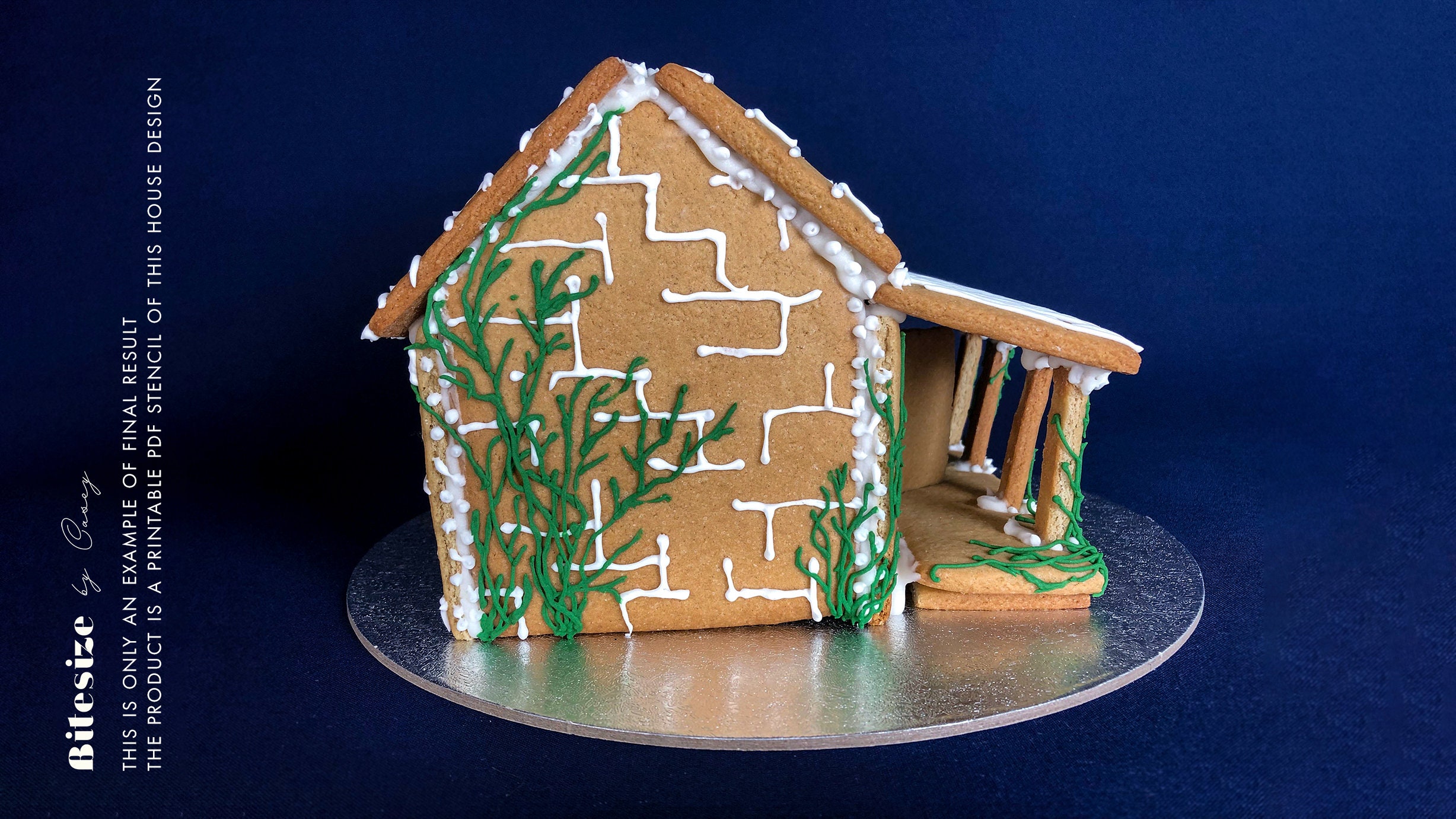Gingerbread House Template To Scale