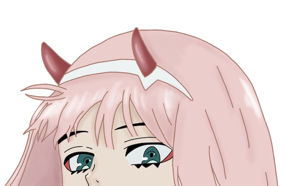 02 Zero Two Decal Sticker - Etsy