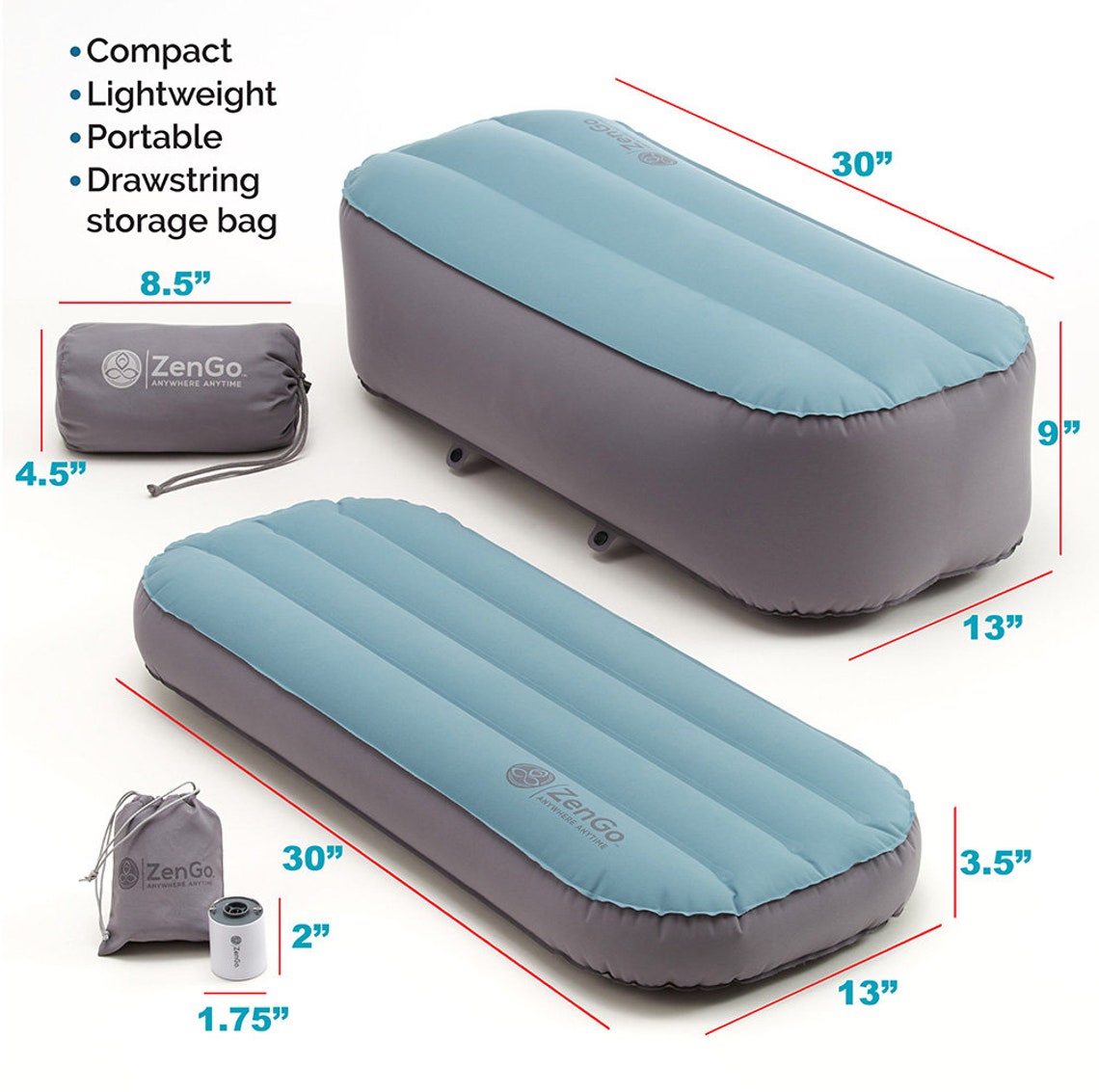 Modern Comfort Inflatable Meditation Cushion Set and Yoga | Etsy