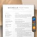 Clean Resume Template Word, Google Docs, Apple Pages Mac | Executive ...