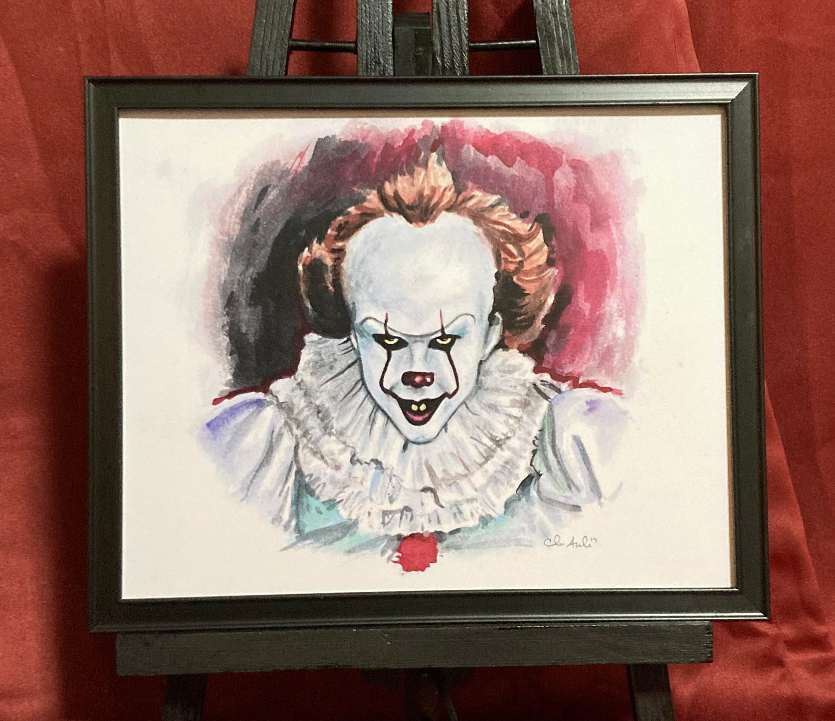 Pennywise 2017 8x10 Watercolor Art Print - Etsy