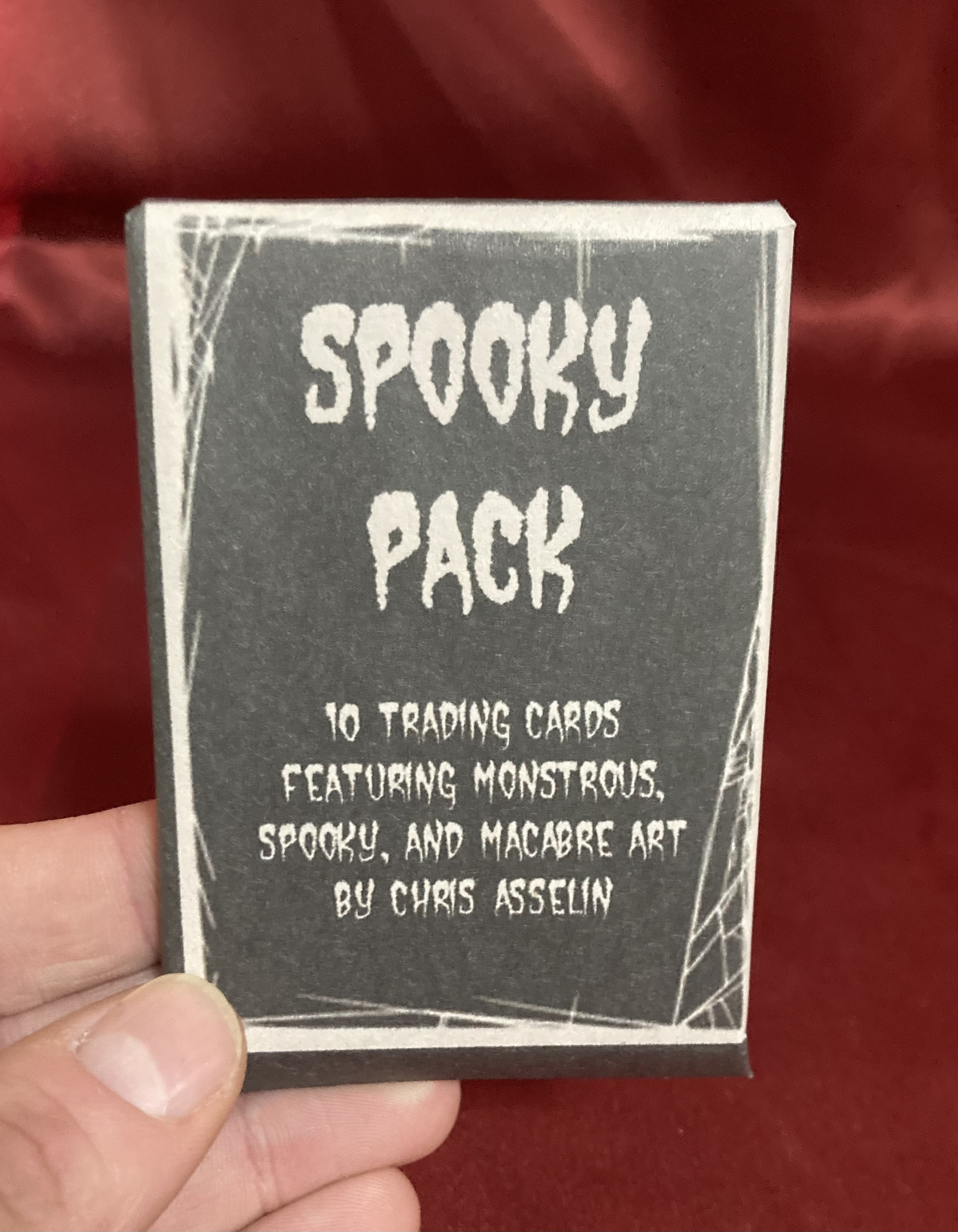 Spooky Pack Trading Cards - Etsy