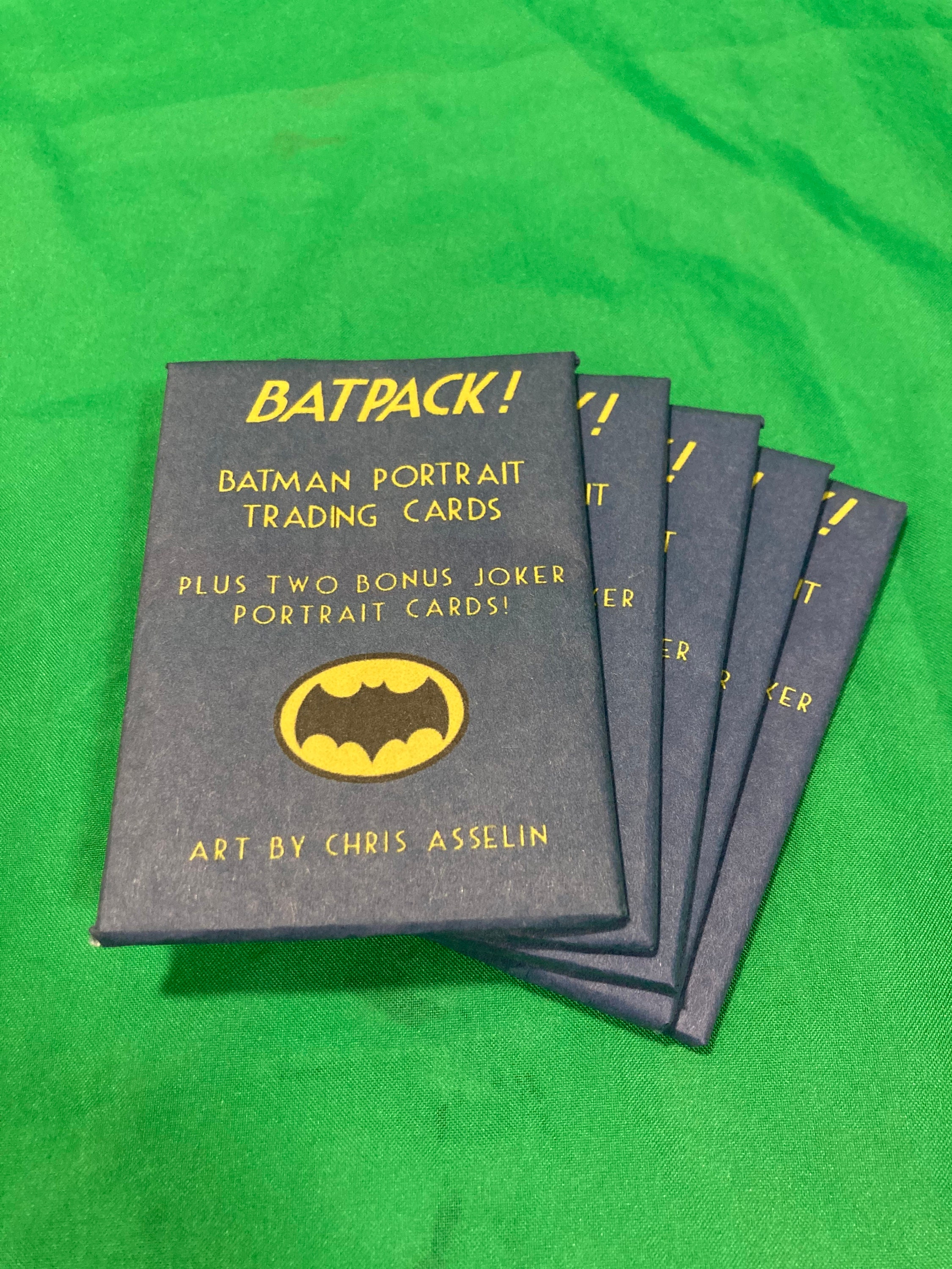 Batpack! Portrait Trading Cards - Etsy