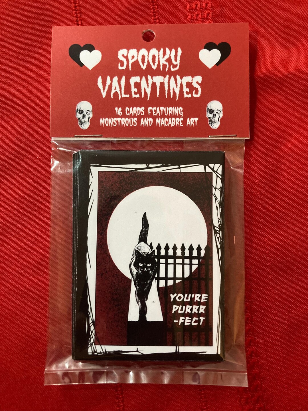 Spooky Valentine Cards - Etsy