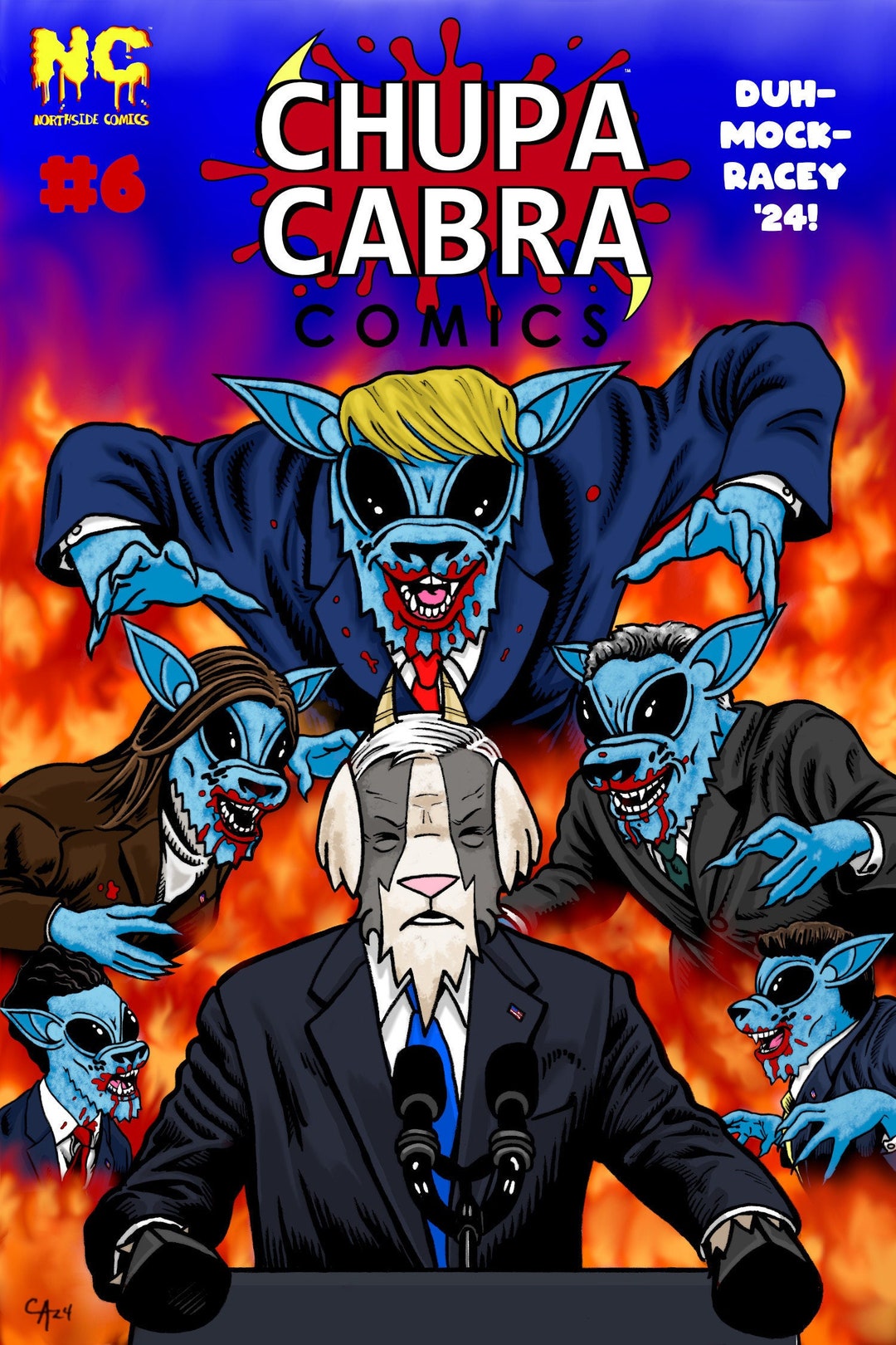 Chupa Cabra Comics #6 - Etsy