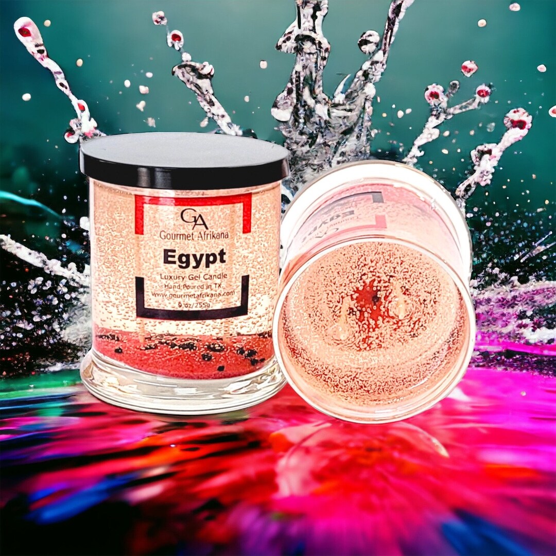 Egypt Gel Candle| Fruity Scented Candle| Gel Candle| Jelly Candle| 95 ...