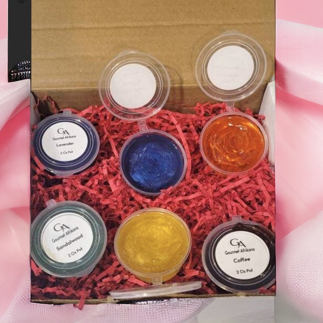 Build-your-own Six (6) Gel Wax Melt Box, Highly Scented Jelly Melts ...