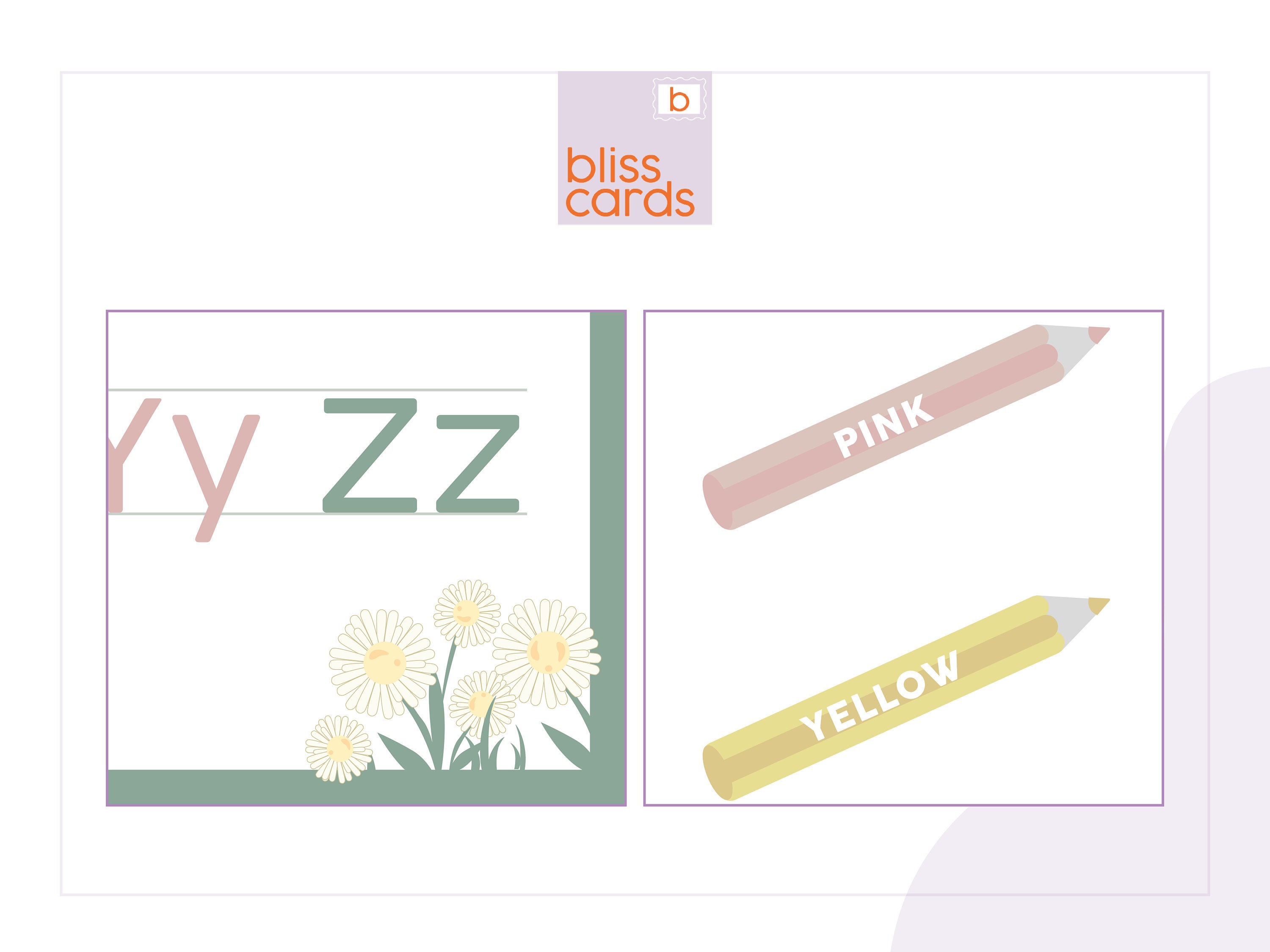 3 Personalised Educational Posters DIGITAL DOWNLOAD, Daisys Nature ...