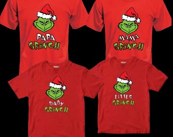Grinch Family Shirts | Etsy