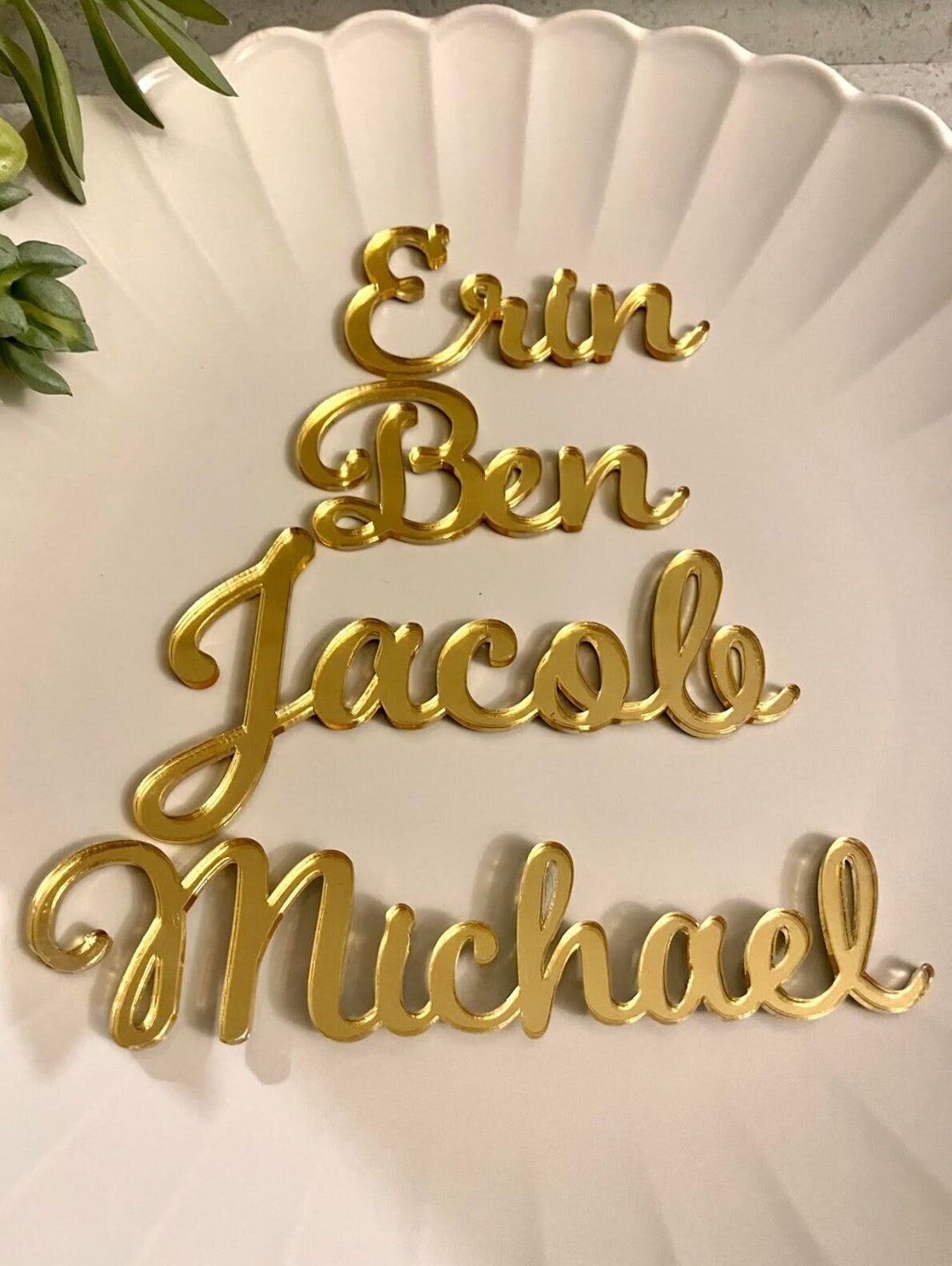 CUSTOM Name Plates Laser Cut Name Plate Birthday Name Plates Kids
