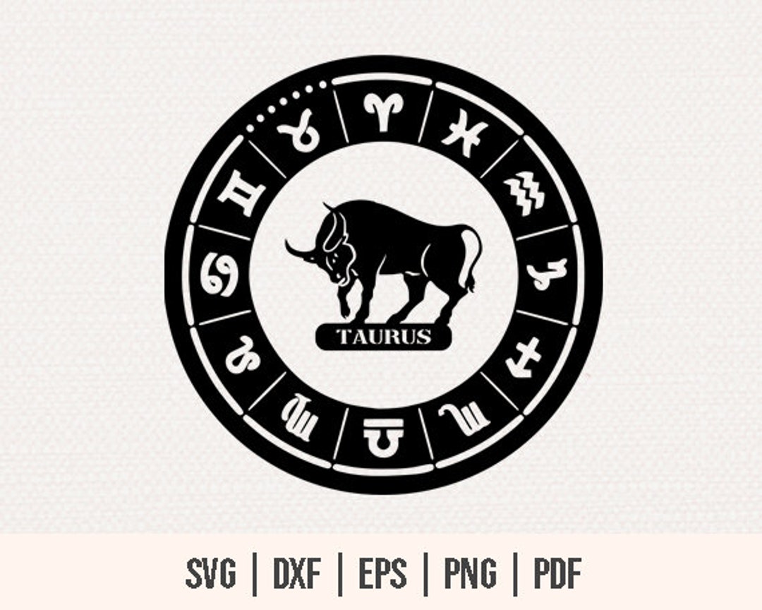 Taurus SVG - Astrology SVG - Constellation Zodiac SVG - Zodiac Signs ...