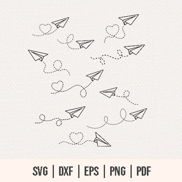 Airplane Svg - Etsy