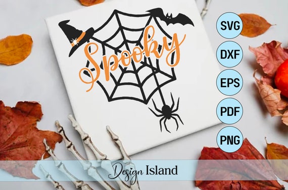Spooky SVG Spooky Vibes SVG Trick or Treat SVG Halloween - Etsy