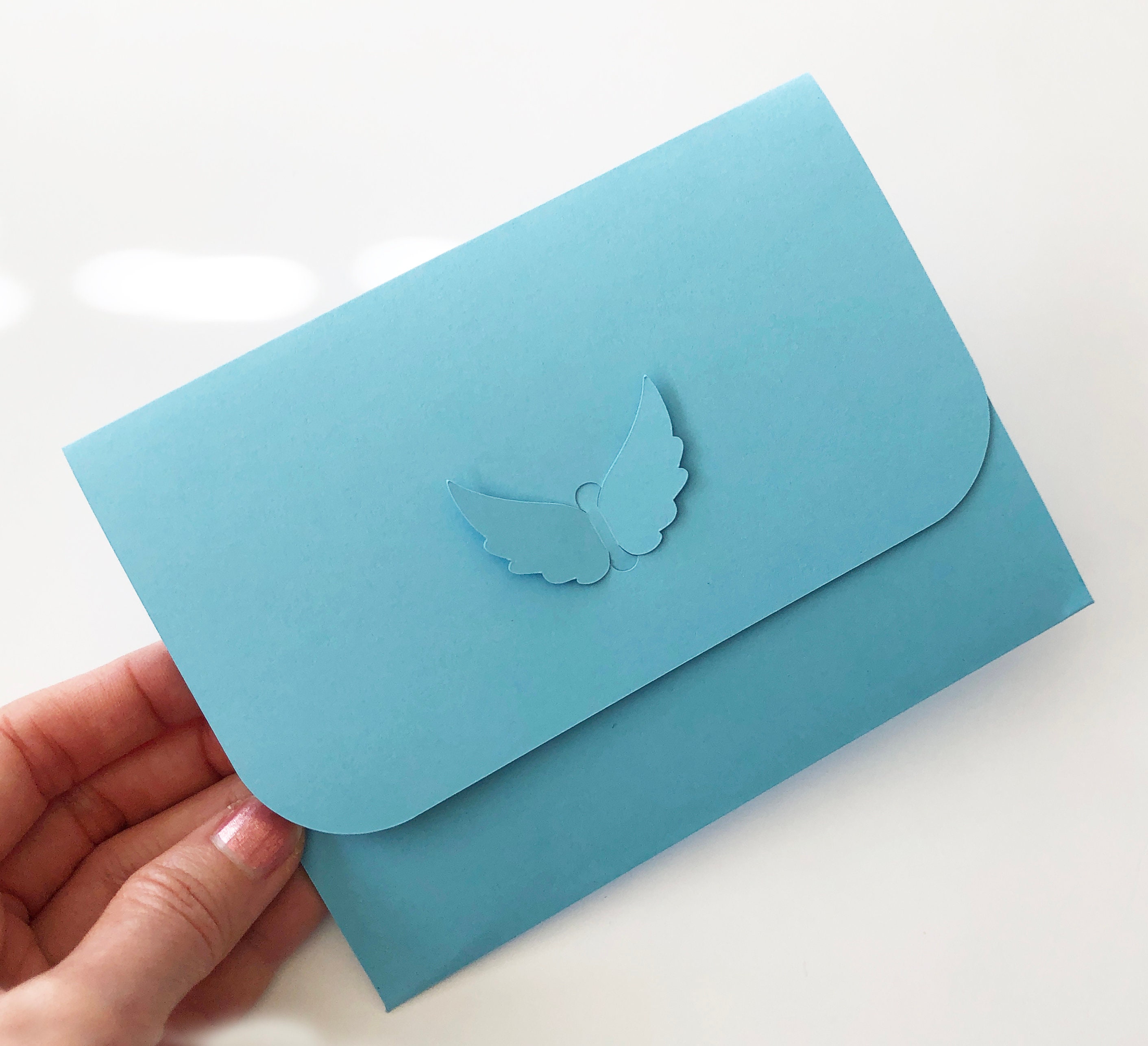 Angel Wings Envelope Cut Files for Silhouette/ Cricut No - Etsy