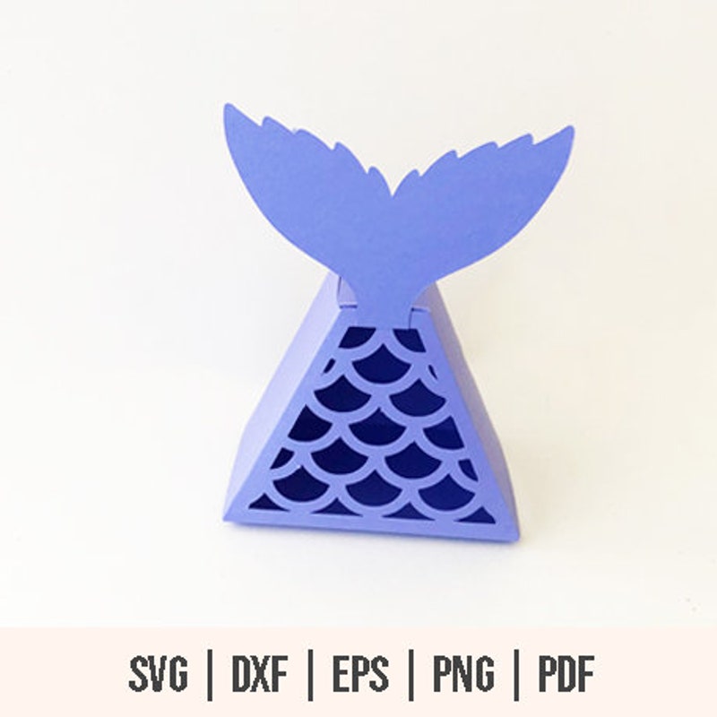 Mermaid Favor Box - Etsy