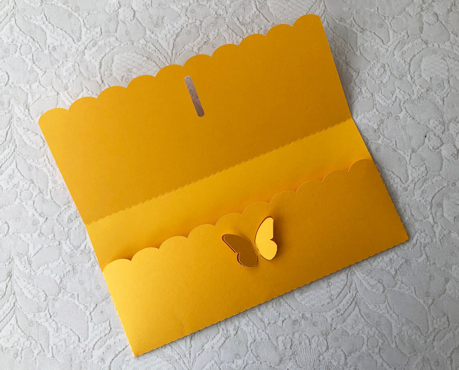 Money Holder Card SVG - Scallop Money Card SVG - Money Holder SVG ...