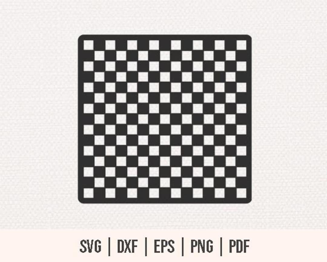 Checkered Pattern SVG - Checkered Pattern Clipart - Squares Cookie ...