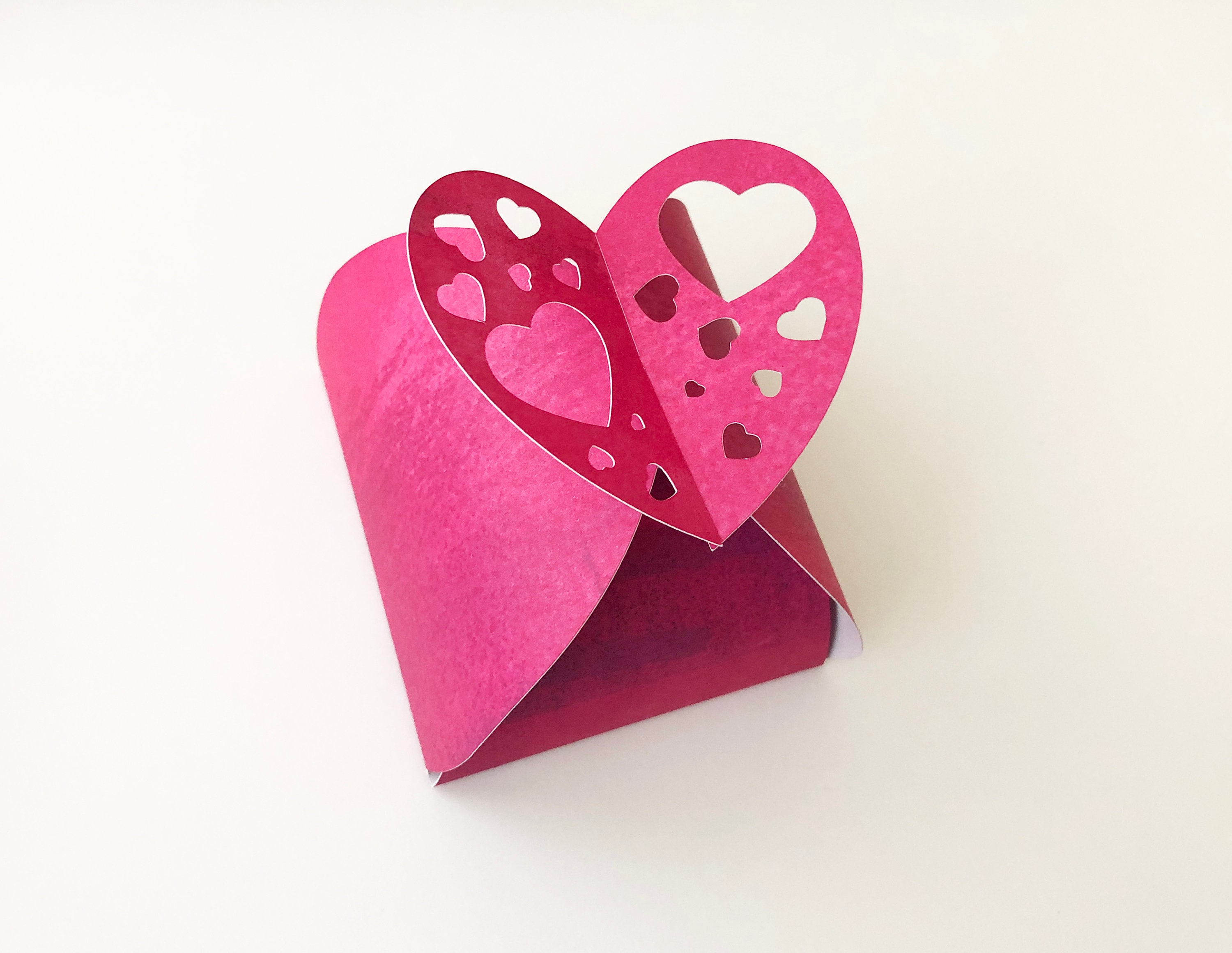 Heart Box SVG Heart Gift Box Template Heart Twist Box SVG - Etsy Australia