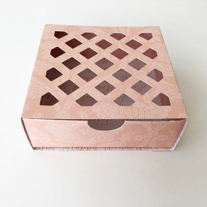 Drawer Box SVG Template - Slide Box Template - Jewelry Box Template ...