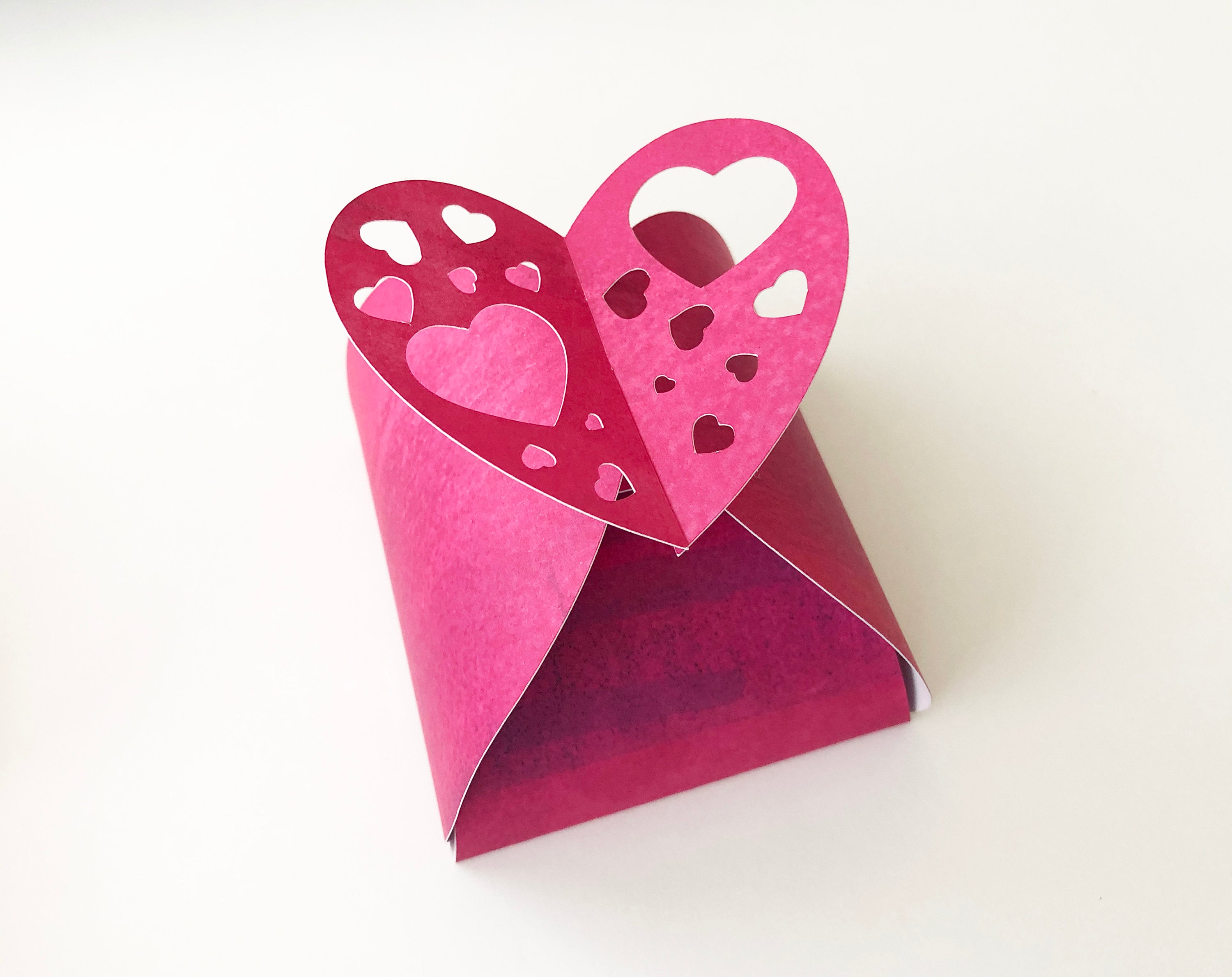 Heart Box SVG Heart Gift Box Template Heart Twist Box SVG - Etsy Australia