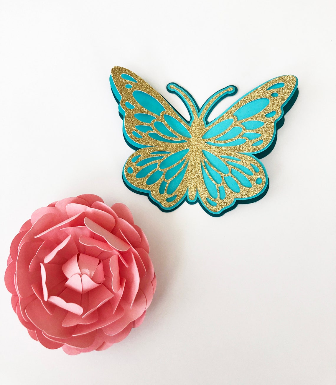 Layered Butterfly SVG Butterfly SVG 3D Butterfly Svg | Etsy