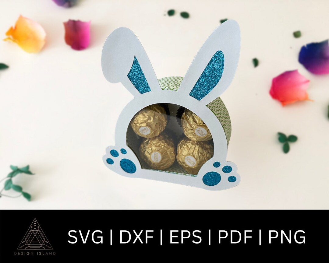 Easter Bunny Candy Box SVG - Bunny Candy Box SVG - Bunny Easter Candy ...