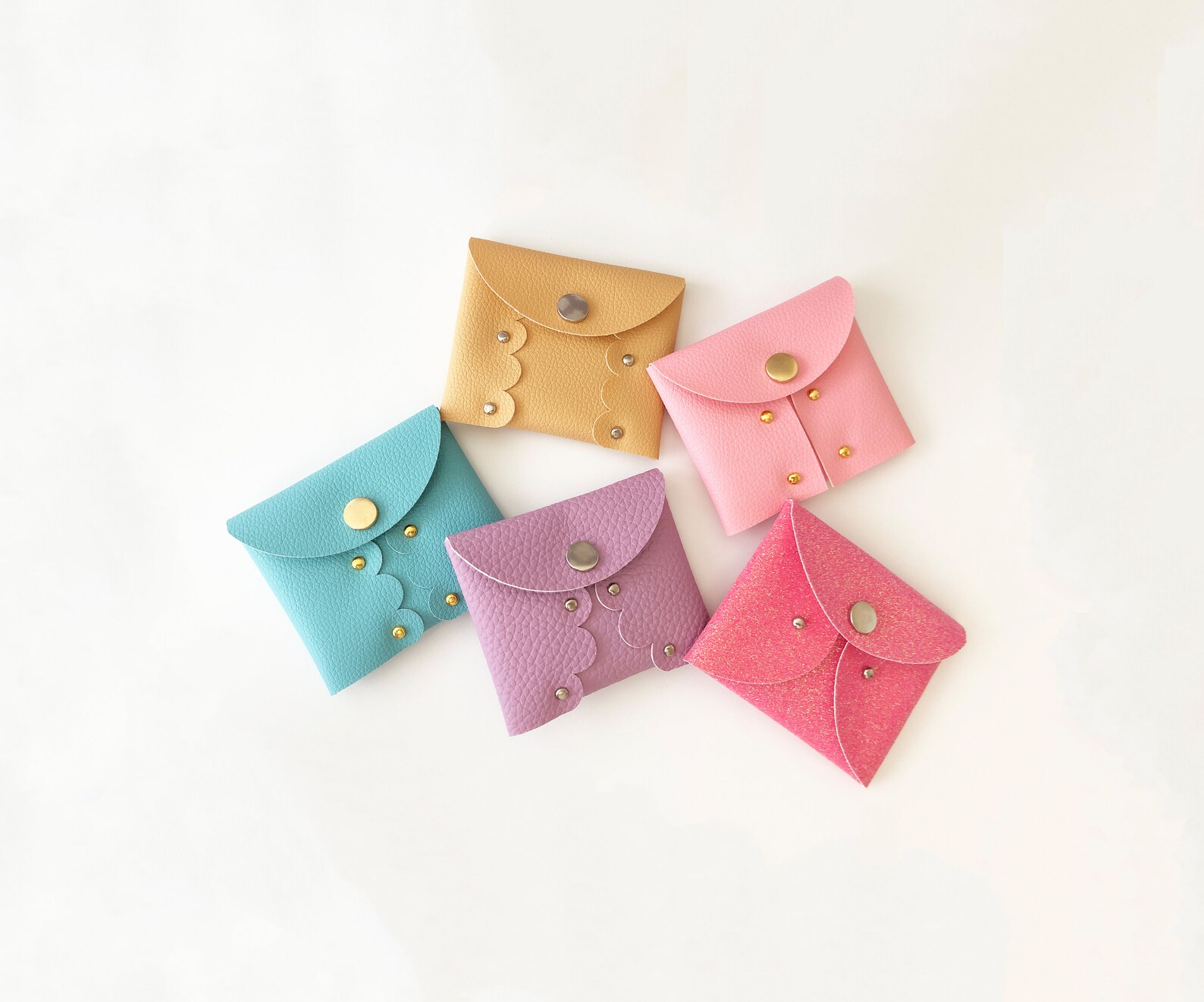 Keychain Coin Purse SVG Bundle Keyring Coin Purse Template - Etsy