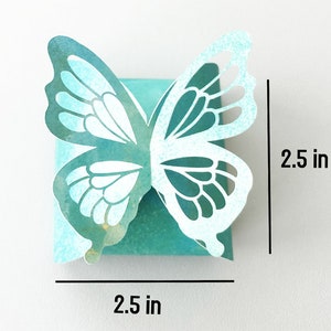 Butterfly Box SVG - Butterfly Gift Box Template - Twist Box SVG - No ...