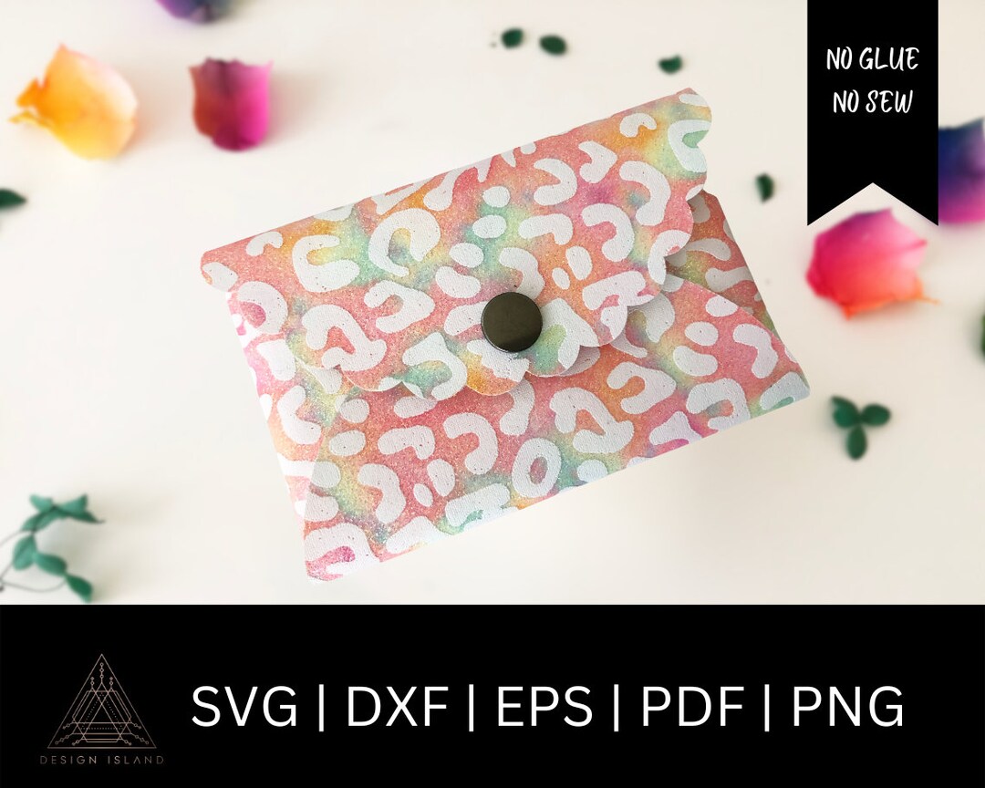 Card Wallets SVG Coin Purse SVG No Sew No Glue Wallets SVG - Etsy