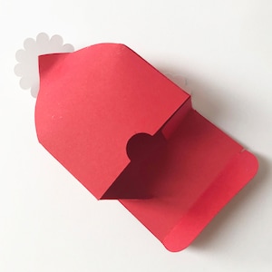 Santa Hat Box SVG - Santa Hat Gift Box Template - Christmas Gift Box ...