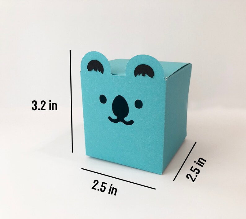 Koala Cube Box Digital Download SVG Cute Koala Box SVG - Etsy