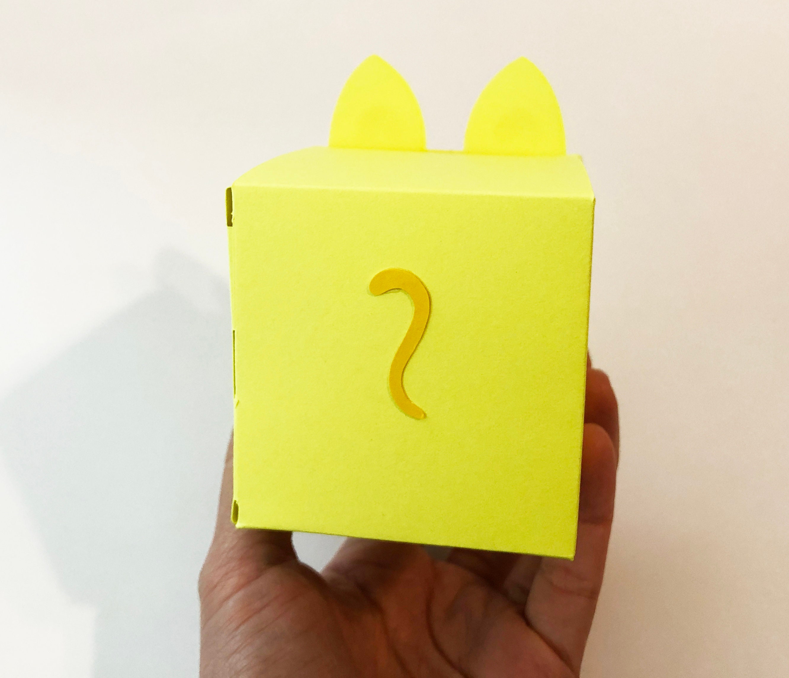 Cat Cube Box Digital Download SVG Cute Kitty Cat Box SVG - Etsy