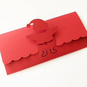 Christmas Money Holder Card Bundle SVG - Scallop Money Card SVG - Money ...